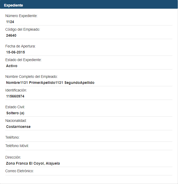 Consulta de Expediente